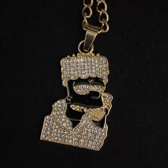 Jewelry | Cool Bart Simpsons Necklace | Poshmark